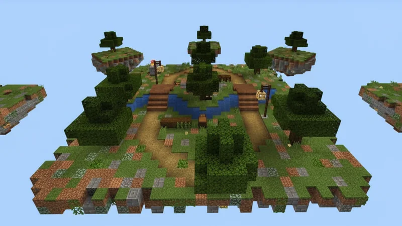 VanillaGrinders SkyWars - Minecraft PE Map Download