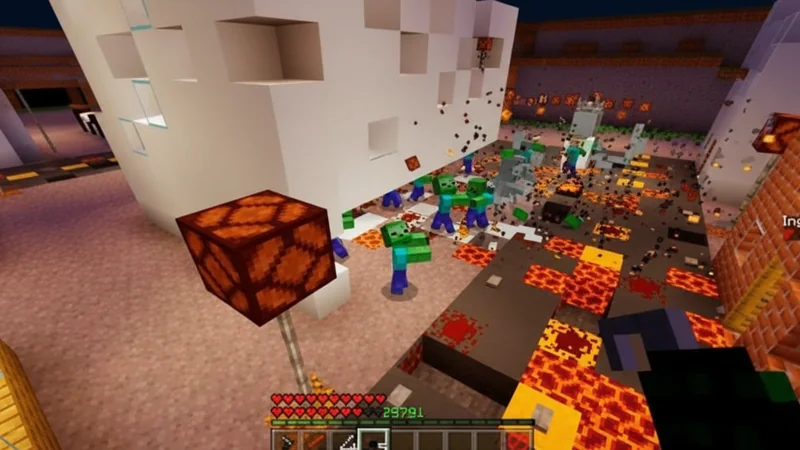 Pistol Royale: Zombies - Minecraft PE Map Download